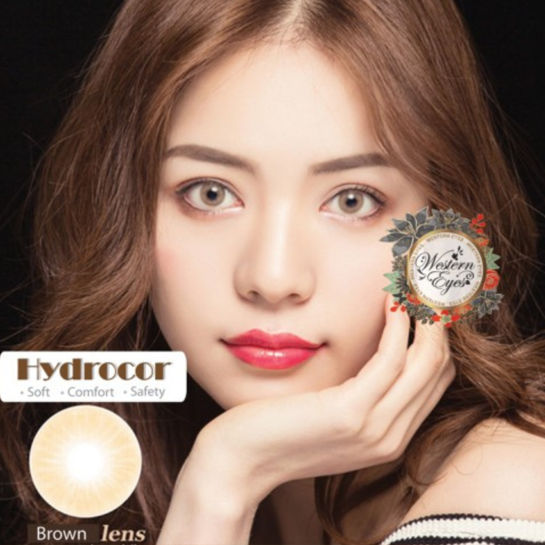 Hydrocor Brown - Contact Lenses – Krasivaya